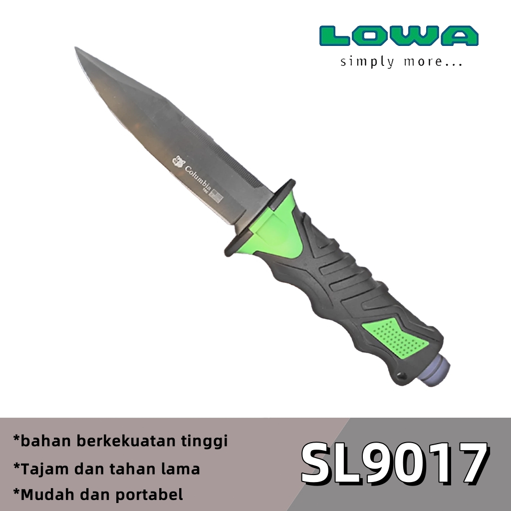 Jual LOWA Pisau Selam Stainless 017/ Dive Knife/ Saber Knives/ Sangkur ...