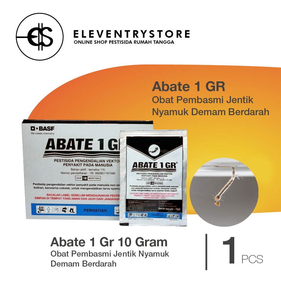 Jual Abate 1 GR 10 Gram - 1 Sachet - Obat Jentik Nyamuk Pengendali ...