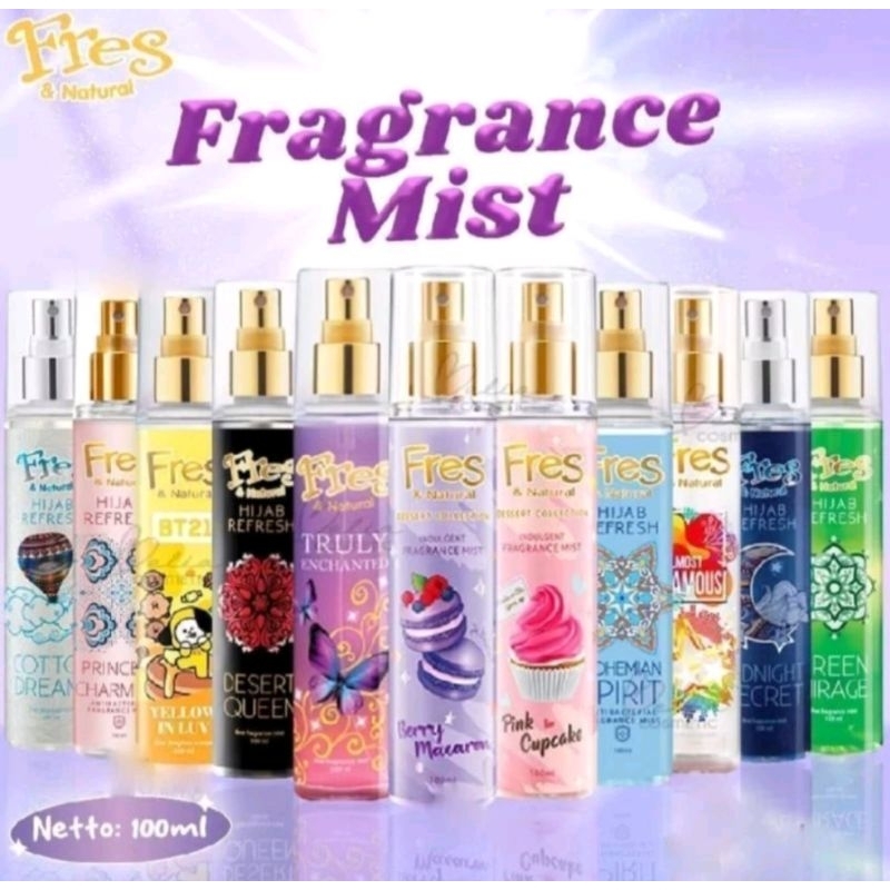 Jual Fres & natural cologne 100 ml / parfum fresh & natural all varian ...