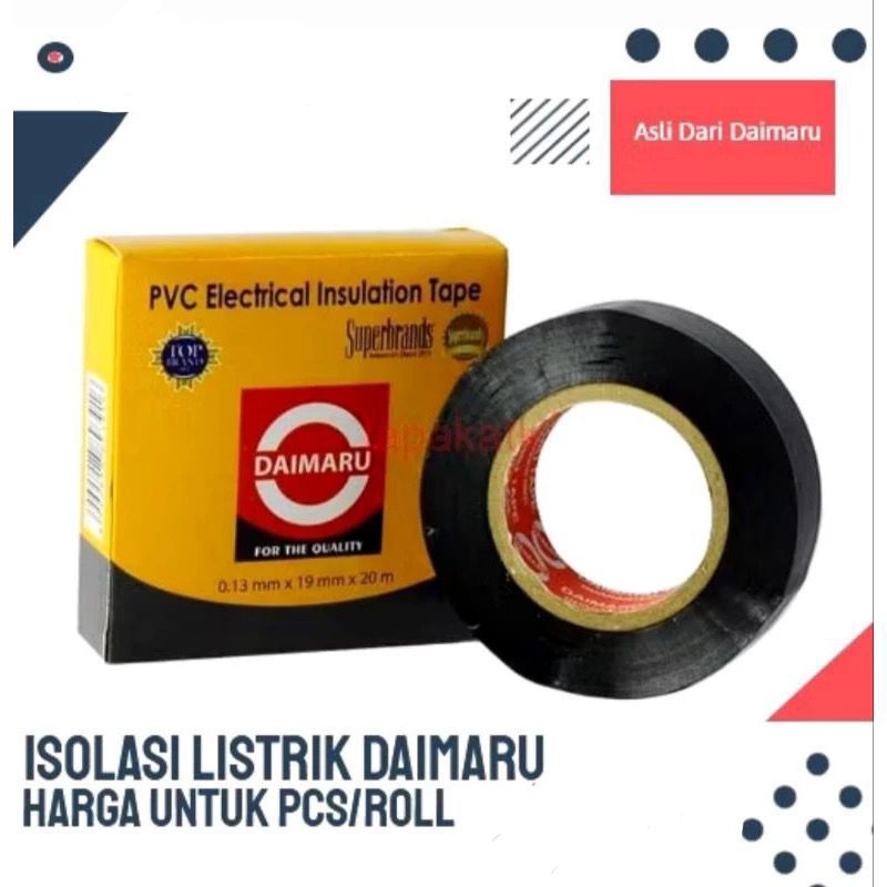 Jual ISOLASI KABEL LISTRIK/ISOLASI HITAM KABEL/ISOLASI BAGUS/ISOLASI ...