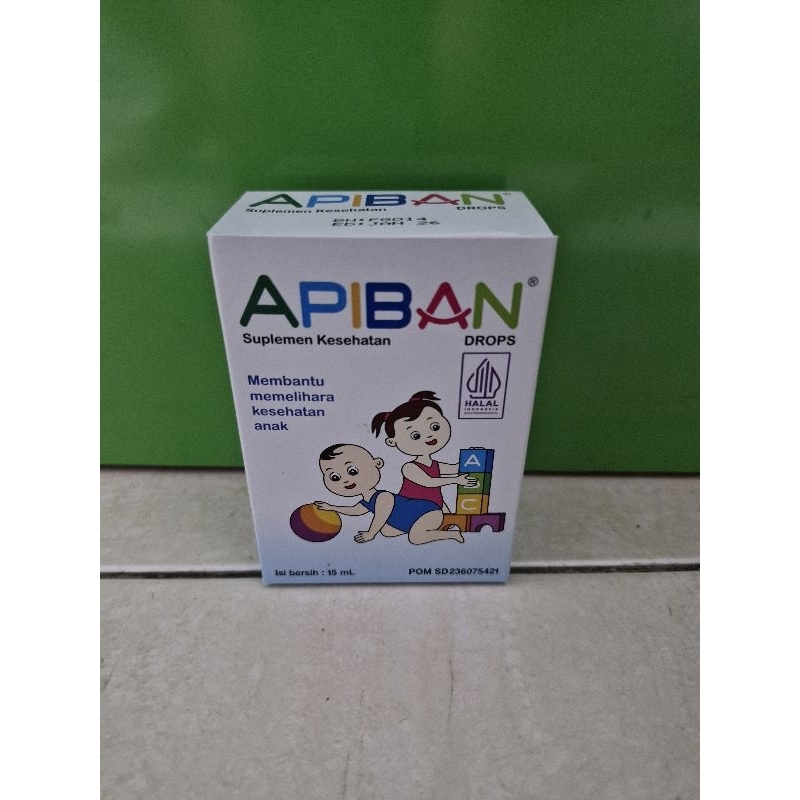 Jual APIBAN DROPS 15 ML - MULTIVITAMIN BAYI DAN ANAK | Shopee Indonesia
