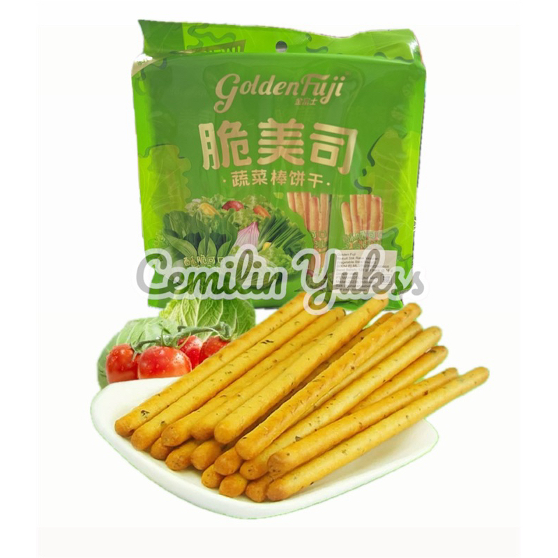 Jual Golden Fuji Vegetable Stick Biscuit 128g Biskuit Stik Rasa Sayuran ...