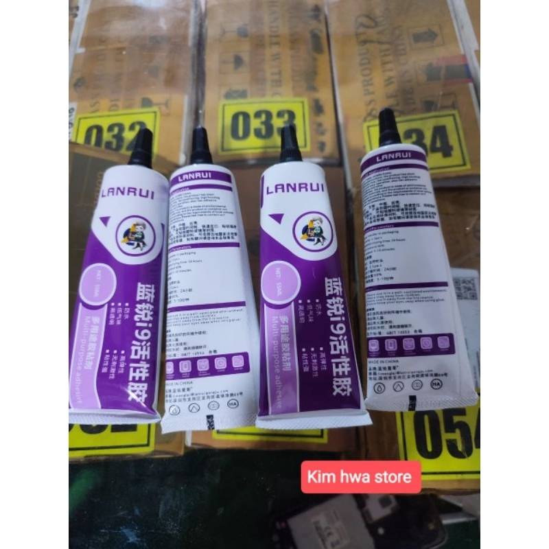 Jual lem lcd kasing merk LANRUI I9 hitam ( 55ml ) | Shopee Indonesia