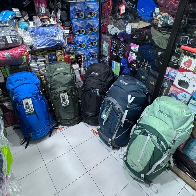 Jual consina everest 60 + 5 L GEN 3 Anti gravity tas gunung carrier ...