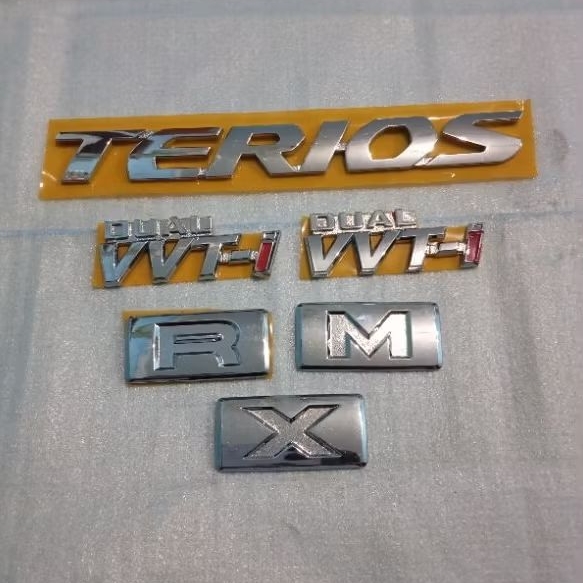 Jual emblem tulisan terios original | Shopee Indonesia