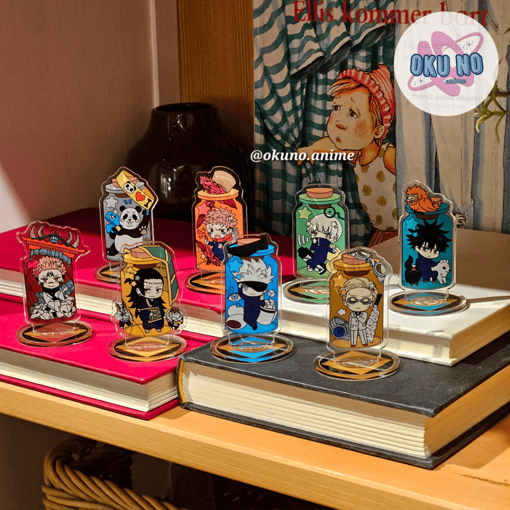 Jual Jujutsu Kaisen Karakter In Bottle Mini Standee Anime Akrilik ...