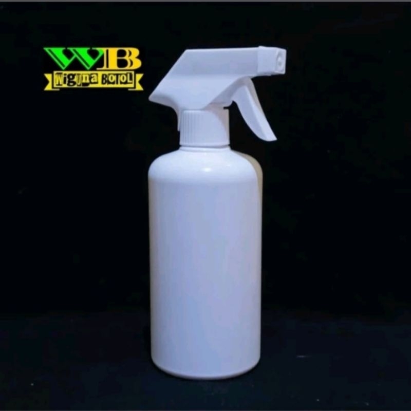 Jual Botol Spray 500ml Putih / Botol Kispray 500ml/ Botol Trigger 500ml | Shopee Indonesia