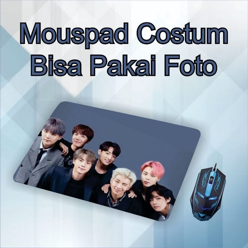 Jual Mousepad Custom Full Colour Untuk Promosi Harga Murah Ukuran 22x18 ...