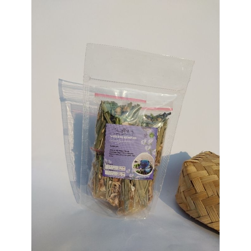 Jual Wedang Uwuh Telang/ Wedang Telang/ Wedang Biru/ Teh Telang/ Rempah ...