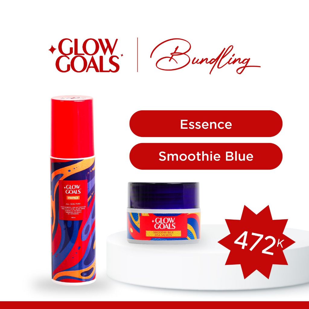 Jual GLOW GOALS BUNDLING ESSENCE & SMOOTHIE !! READY STOCK BY Krisjiana & Siti Badriah | Shopee ...
