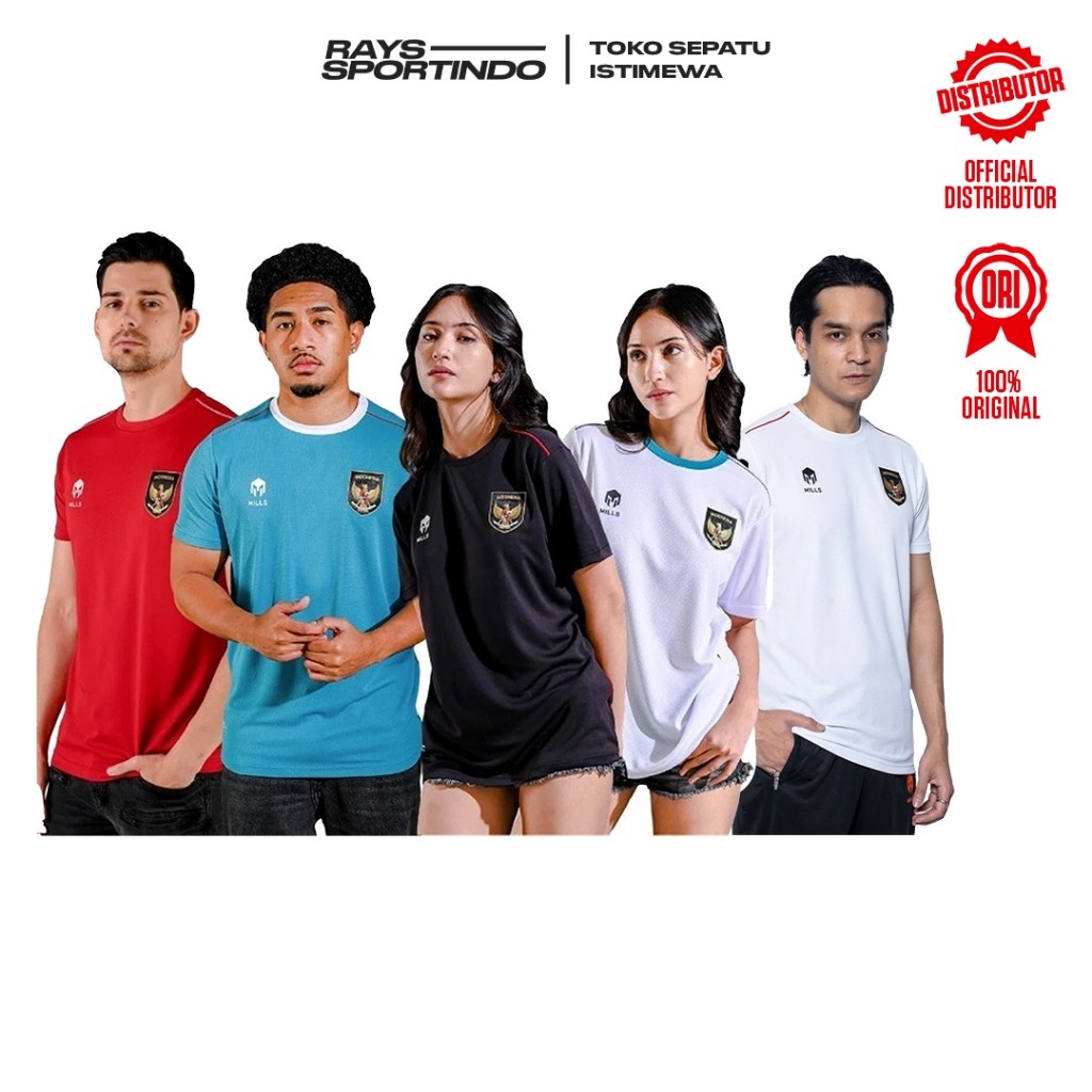 Jual MILLS TIMNAS INDONESIA SHIRT SV | Shopee Indonesia