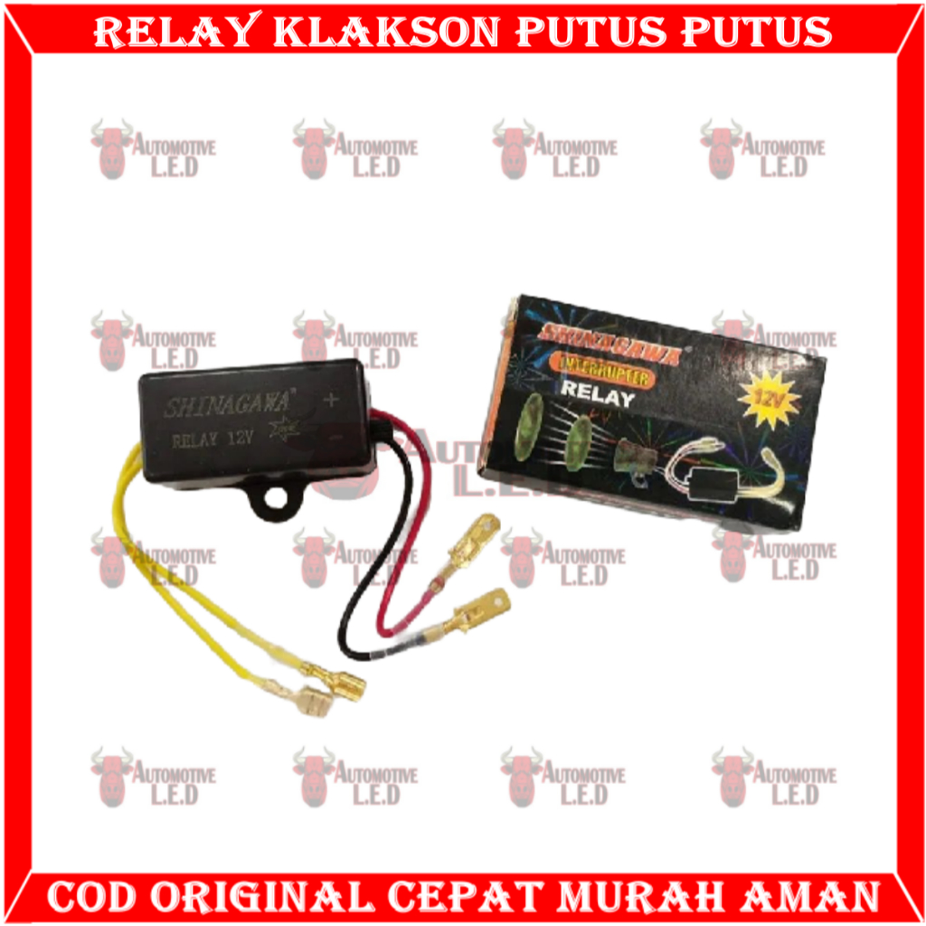 Jual Relay Klakson Putus Putus Interrupter Shinagawa Repiter Klakson ...