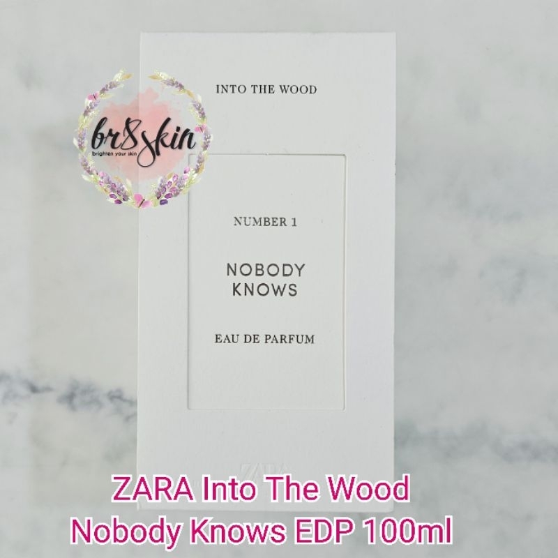 Jual [NEW SEGEL] ZARA Into The Wood Nobody Knows EDP 100ml | Shopee ...