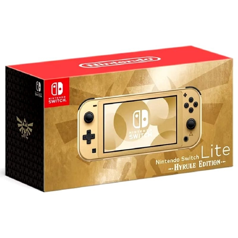 Jual Nintendo Switch Lite Hyrule Zelda Gold Edition | Shopee Indonesia