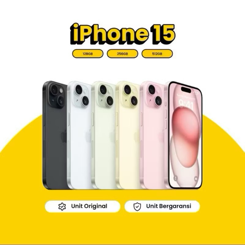 Jual Hp Second iPhone 15 128GB IBOX Fullset Garansi | Shopee Indonesia