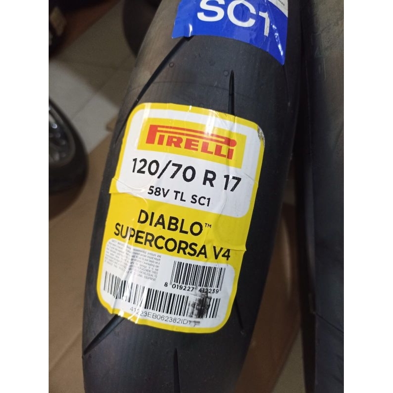 Jual BAN PIRELLI DIABLO SUPERCORSA V4 | Shopee Indonesia