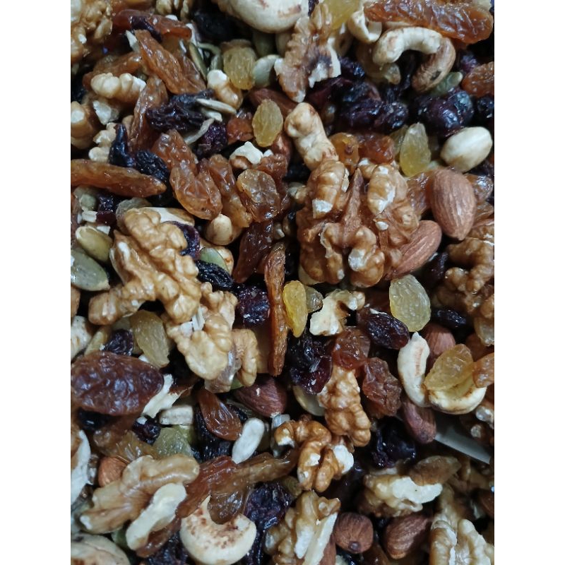 Jual Cemilan Sehat Trail Mix All Kemasan Camilan Kacang Kacangan/ Aneka ...
