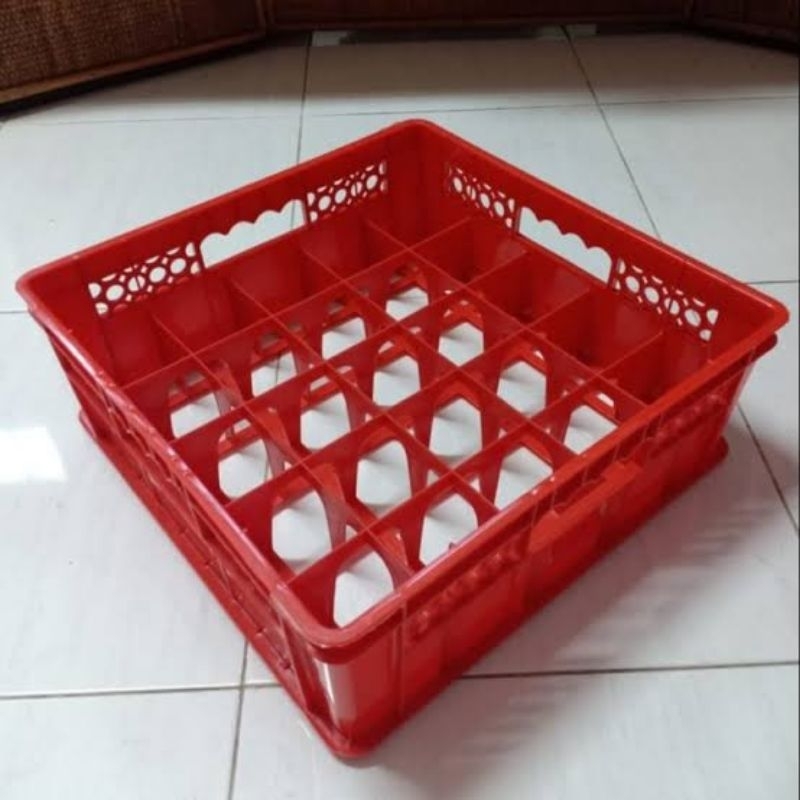 Jual Krat Gelas Plastik /Krat Gelas Isi 25 pcs | Shopee Indonesia