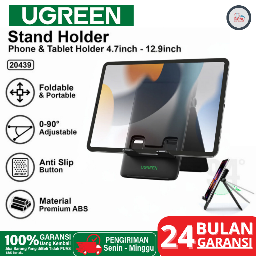 Jual Ugreen 20439 Dudukan Hp Universal - UGREEN Stand Holder HP Tablet ...