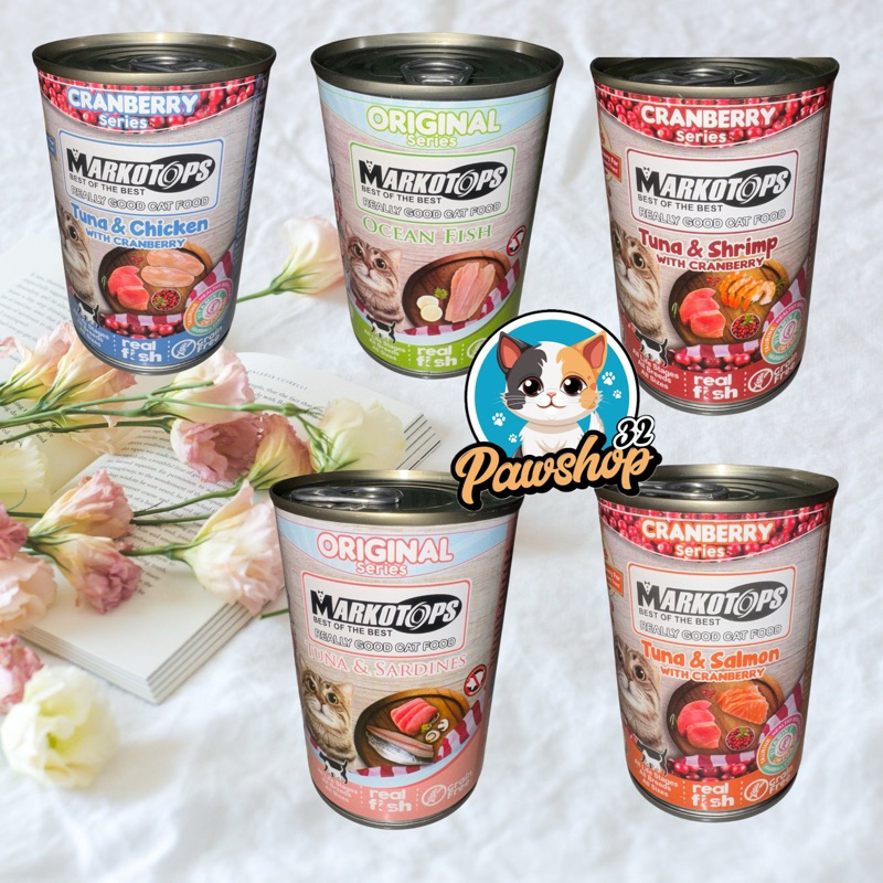 Jual MARKOTOPS KELENG 400GR MAKANAN BASAH KUCING | Shopee Indonesia