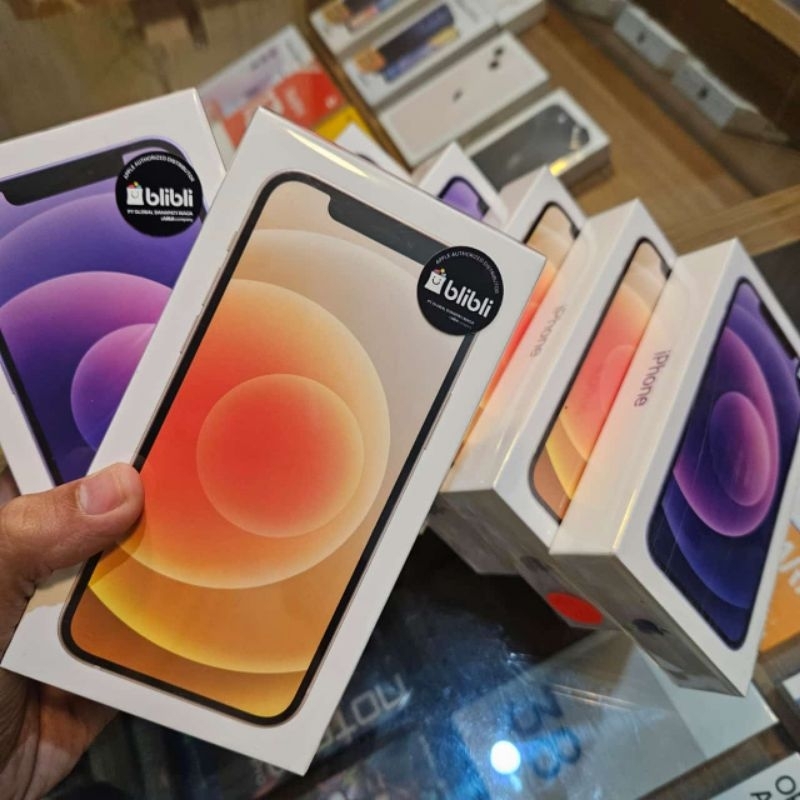 Jual iPhone 12 internal 128 Baru bergaransi resmi | Shopee Indonesia