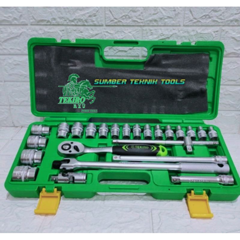 Jual Tekiro kunci Shock set 24 Pcs box plastik 6 PT or 12 PT Paling ...