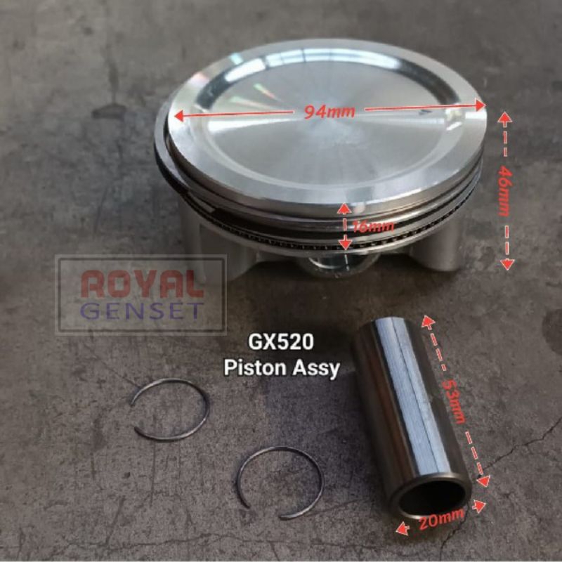 Jual Gx520 Piston Assy | Shopee Indonesia