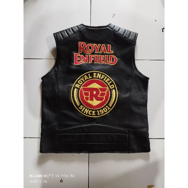Jual Rompi kulit, rompi royal Enfild, rompi pria | Shopee Indonesia