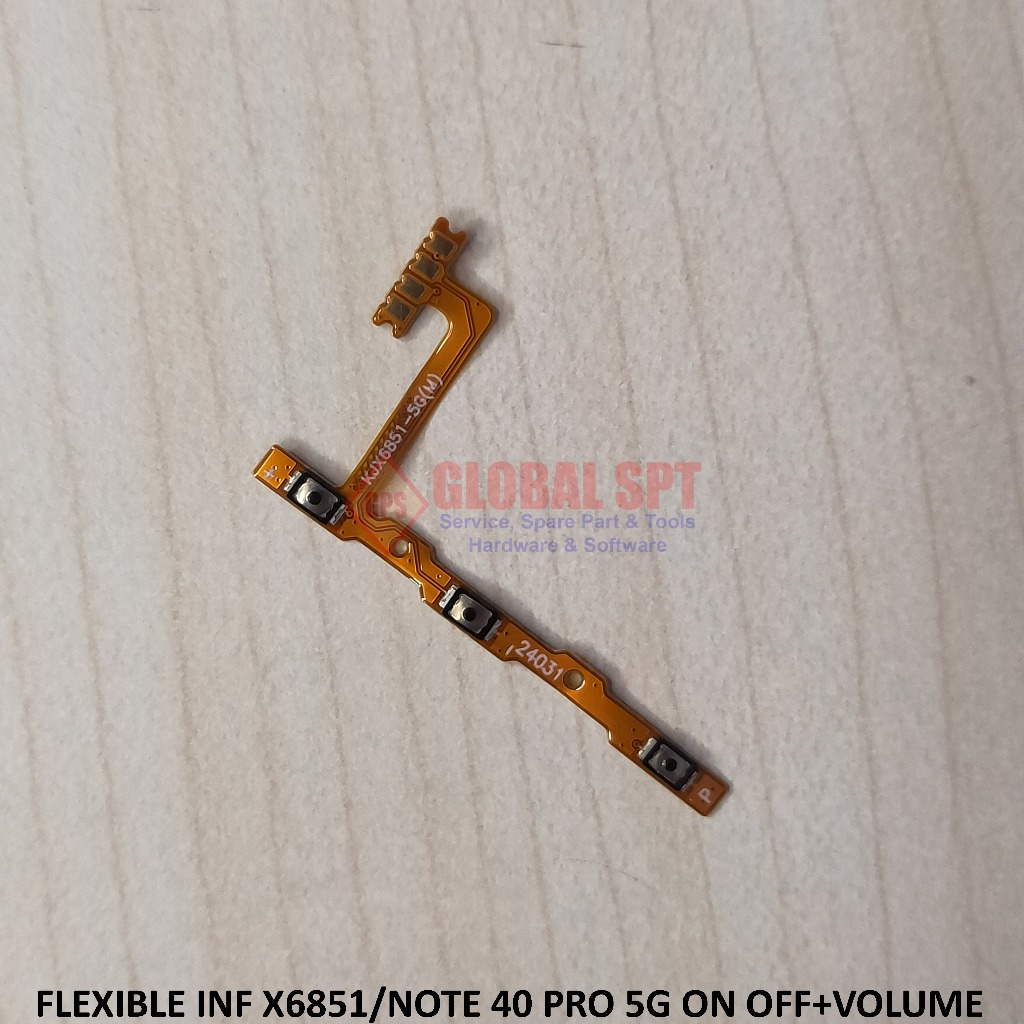 Jual FLEXIBLE INFINIX X6851 / NOTE 40 PRO 5G ON OFF INCLUDE VOLUME / ON ...