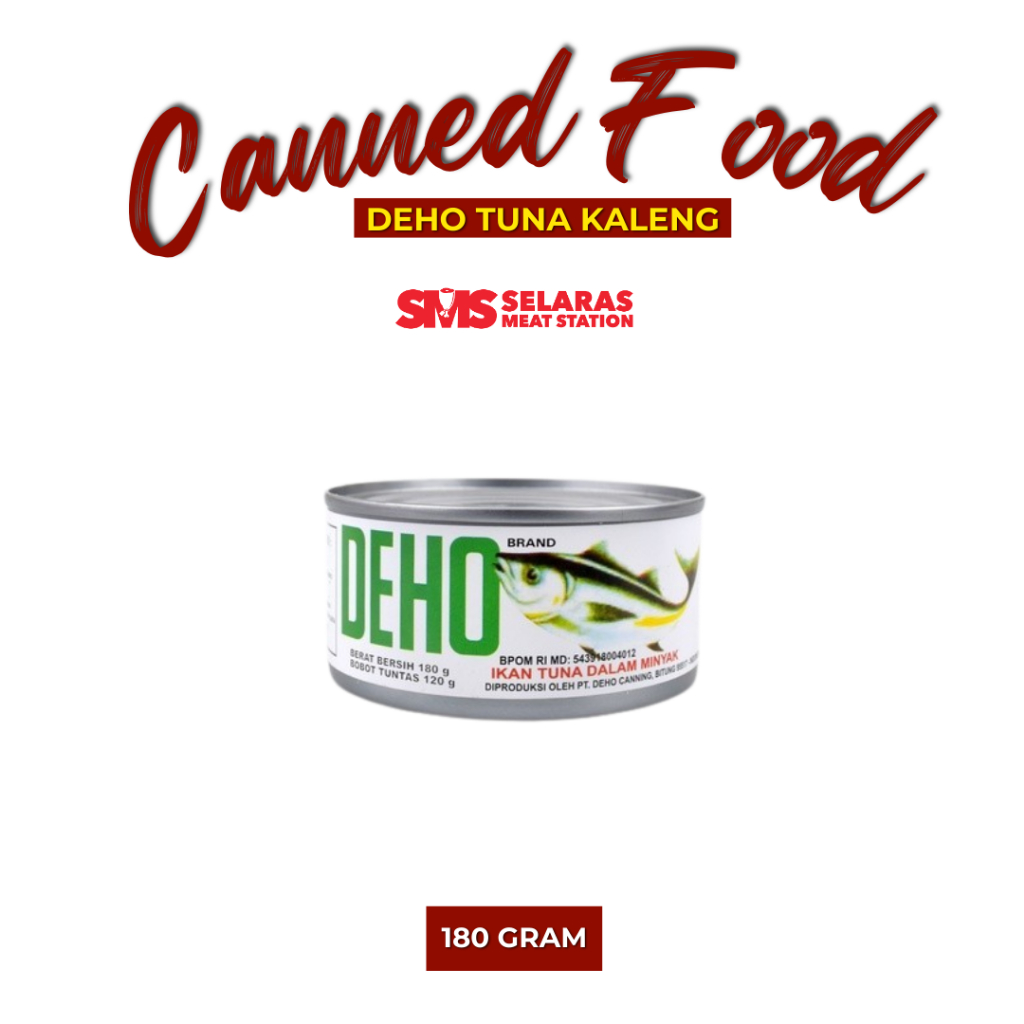 Jual Deho Tuna Chunk in Oil Ikan Tuna Kaleng 180 Gram Tangerang Selatan ...