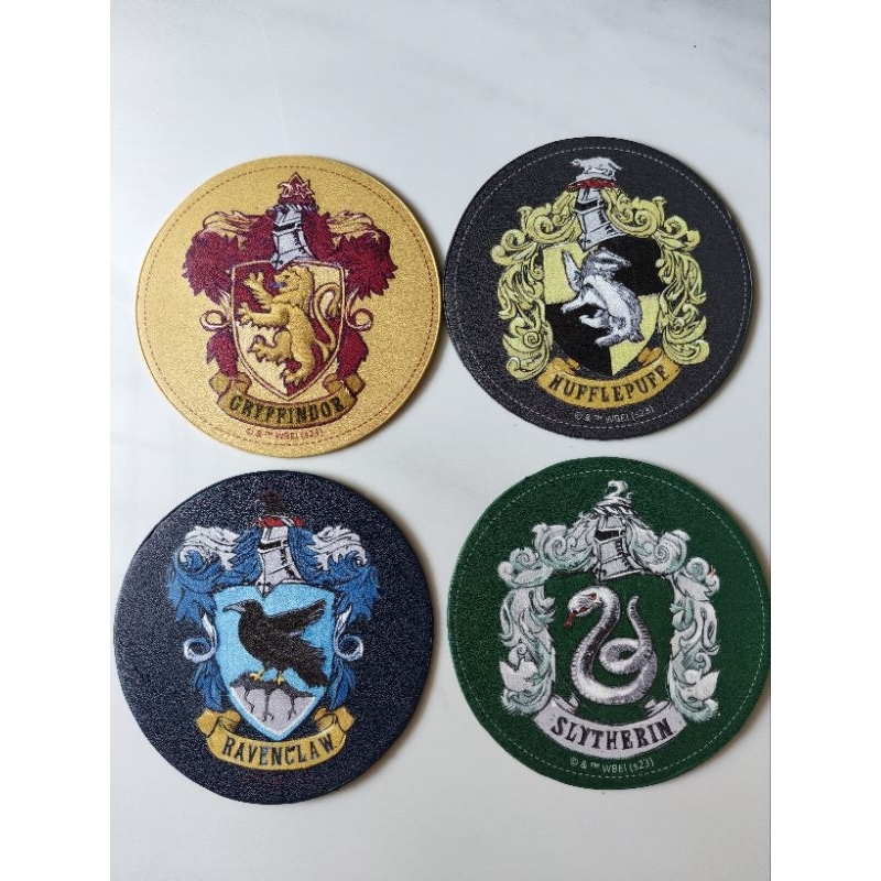 Jual Coaster Hogwarts House Harry Potter HP Gryffindor Hufflepuff ...