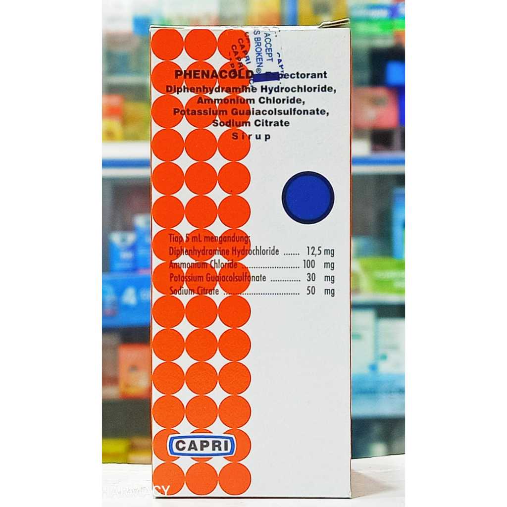 Jual Phenacold Expectorant 𝐒𝐢𝐫𝐮𝐩 𝟔𝟎𝐌𝐋 - Meredakan Batuk Berdahak dan ...