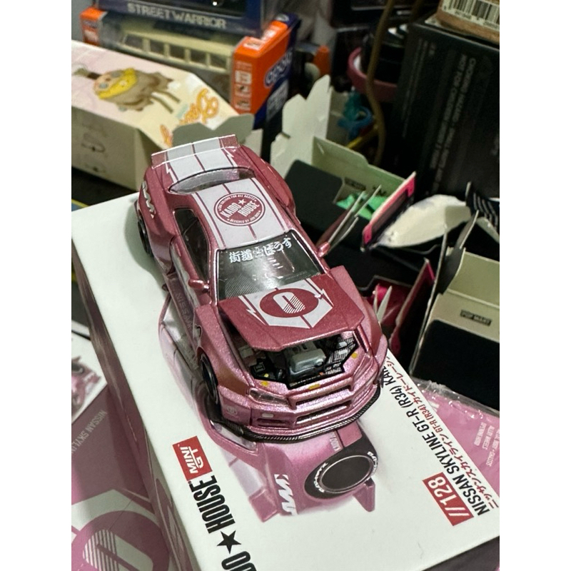 Jual KHMG128 - Kaido House GT Nissan Skyline GT-R (R34) Pink Kaido ...