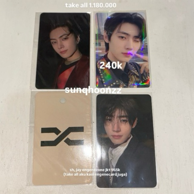 Jual enhypen photocard engene zone in jakarta official | Shopee Indonesia