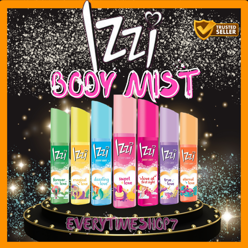 Jual IZZI Body Mist Spray 100ml | IZZI Body Mist Spray Korean Series ...