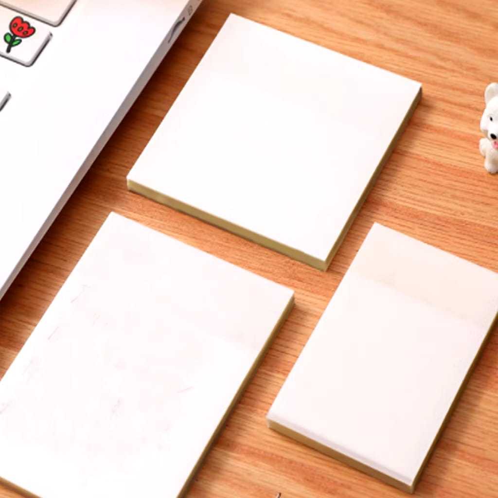 Jual [ paww craft ] Sticky notes Kertas notes transparant 50 lembar ...