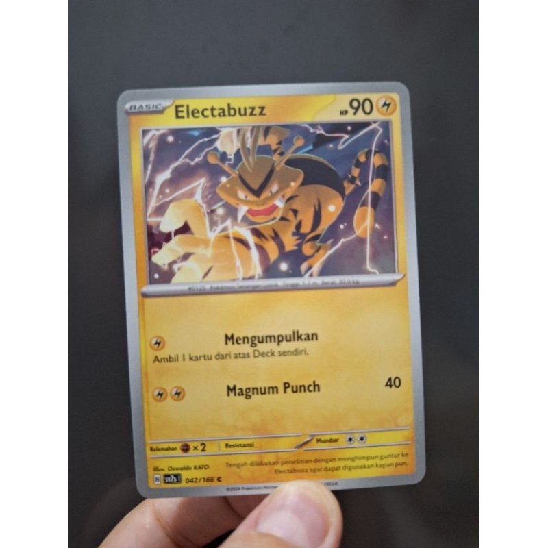 Jual Kartu Pokemon Electabuzz TCG | Shopee Indonesia