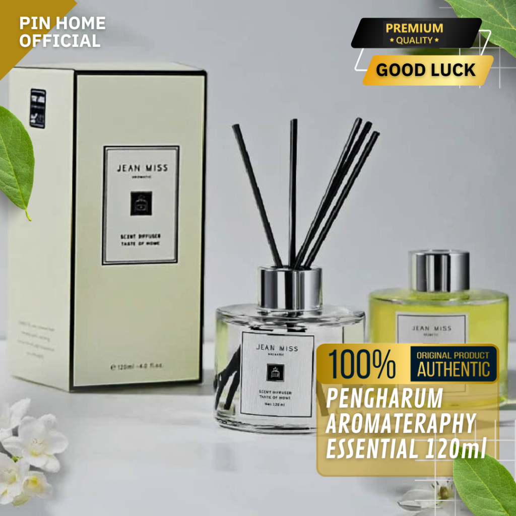 Jual Pengharum Ruangan Aromaterapi Reed Diffuser Stick 120ml | Shopee ...
