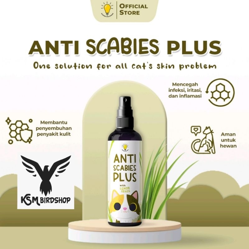 Jual Scabies Plus Obat Jamur Kucing Scabies Gudik Demodex Impetigo Kutu ...