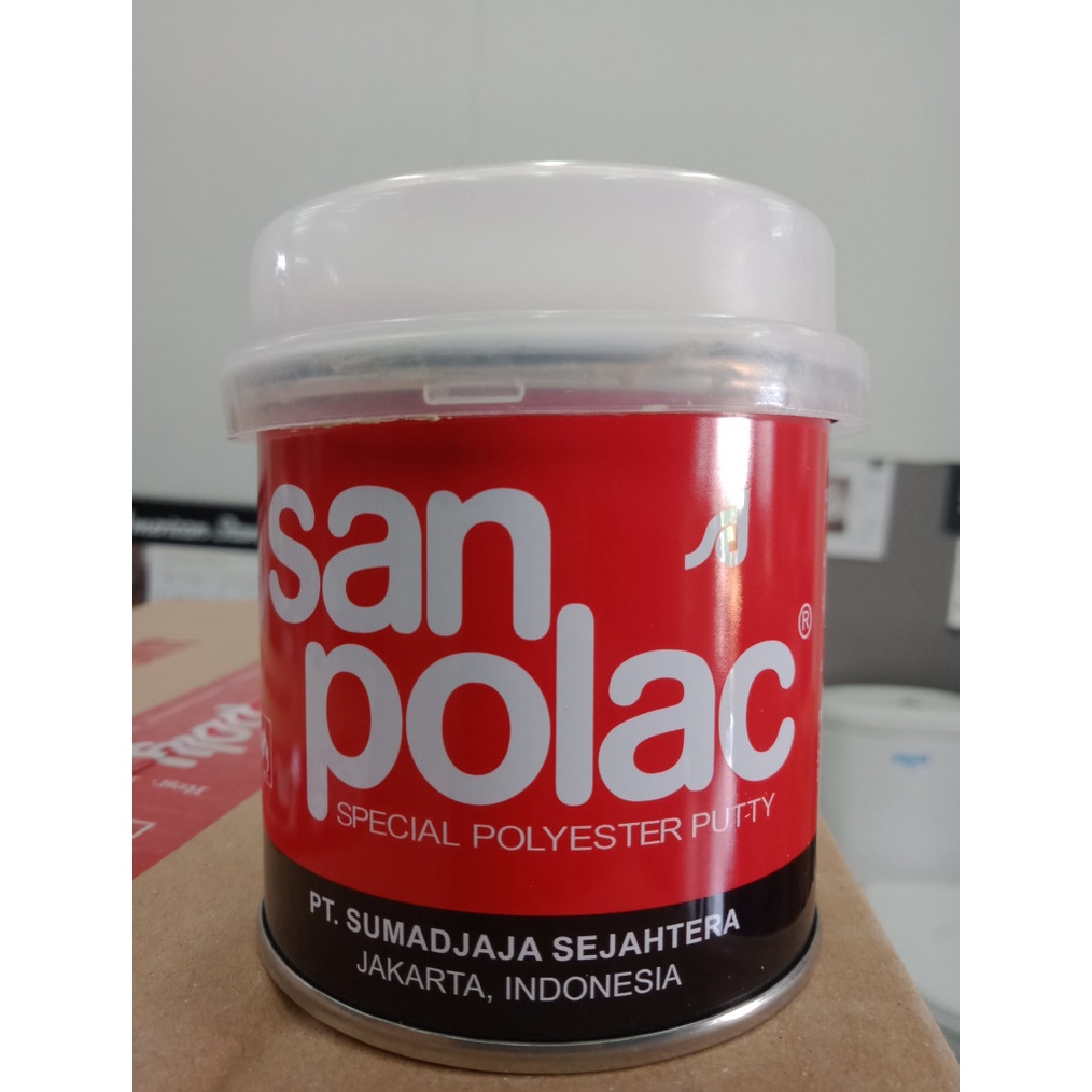 Jual Dempul San Polac Plastik 25gram Sanpolac Polyester Putty Mobil ...