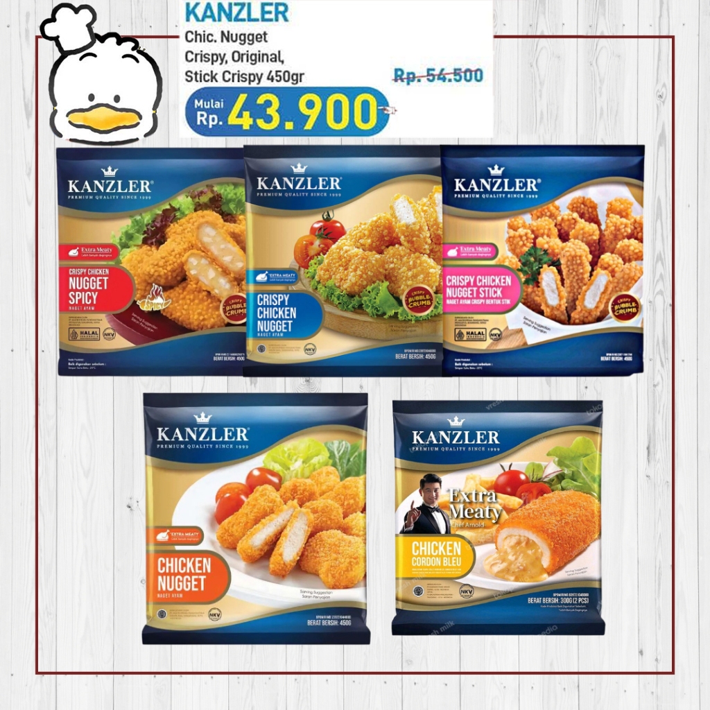 Jual KANZLER -Nugget Series- (Crispy Bubble Crumbs) Crispy Chicken ...