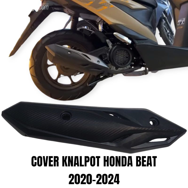 Jual Cover Knalpot Honda Beat New Deluxe Street /Tameng Pelindung ...