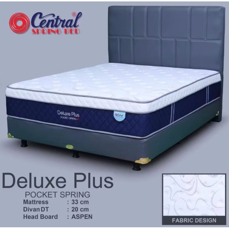 Jual Spring Bed Central Deluxe Plus / Matras Central / Central Per ...