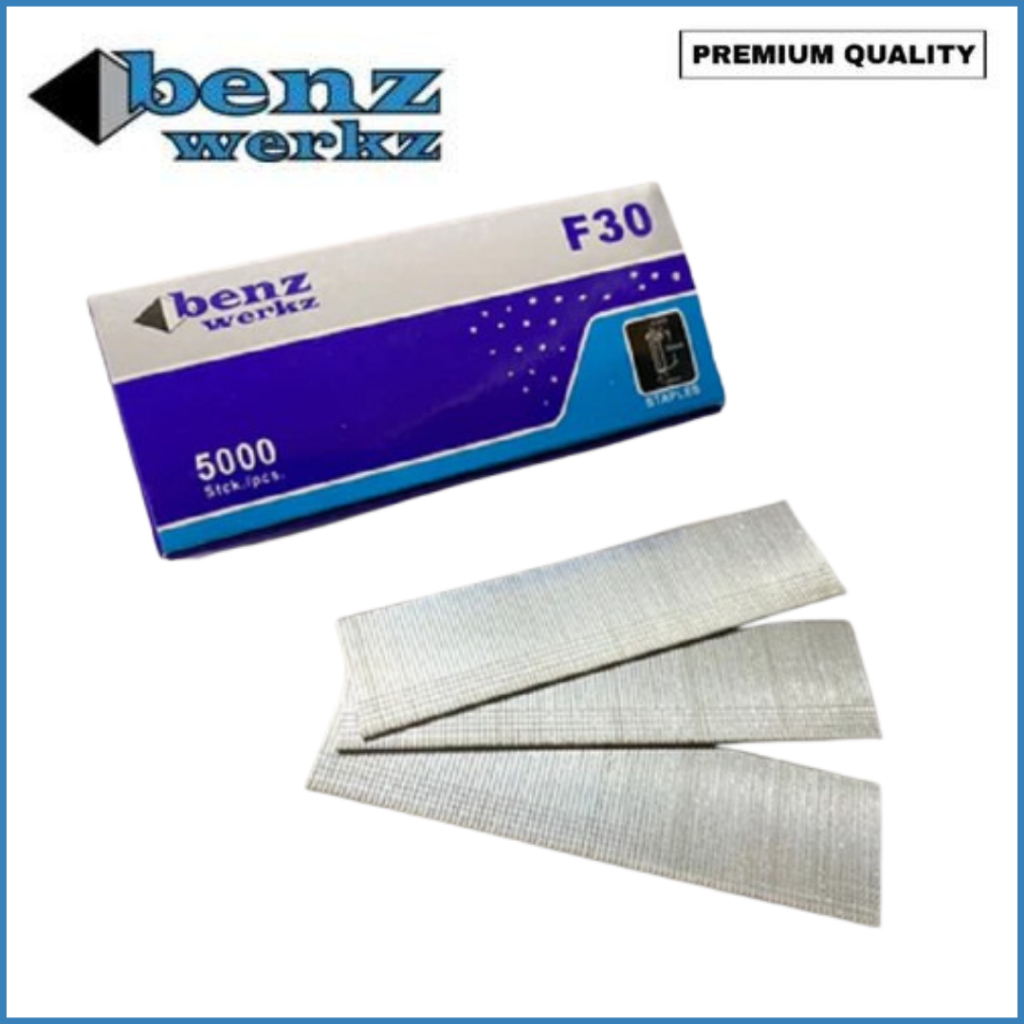 Jual BENZ Isi Staples Paku Tembak F30 LURUS 5000pcs BENZ / Refil Isi ...