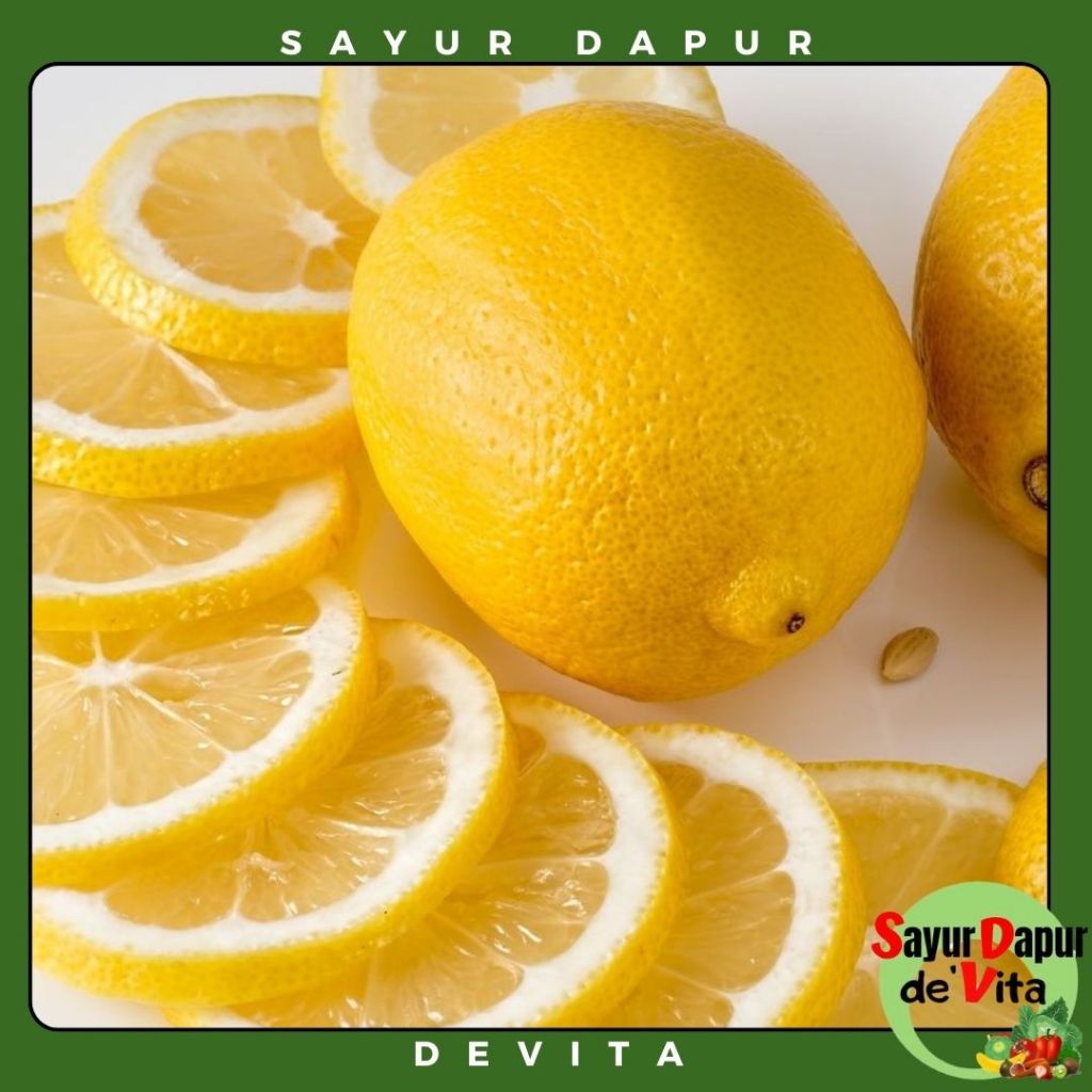 Jual Jeruk Lemon Lokal Segar, 500 gram | Shopee Indonesia