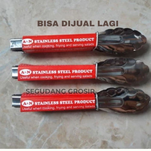 Jual CAPITAN MAKANAN / PENJEPIT MAKANAN / PENJEPIT GORENGAN / JEPIT KUE ...