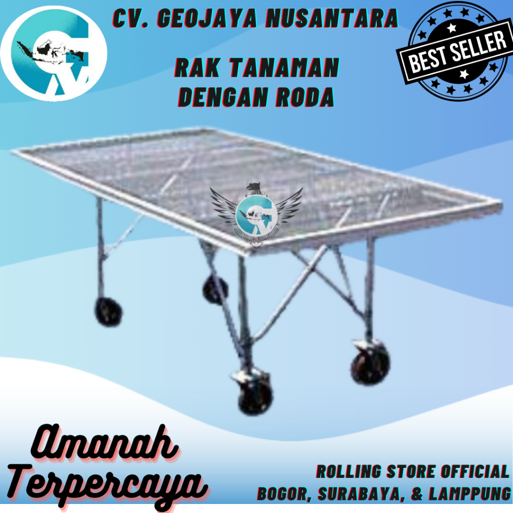 Jual Rak Tanaman 2 Meter Dengan Roda | Shopee Indonesia