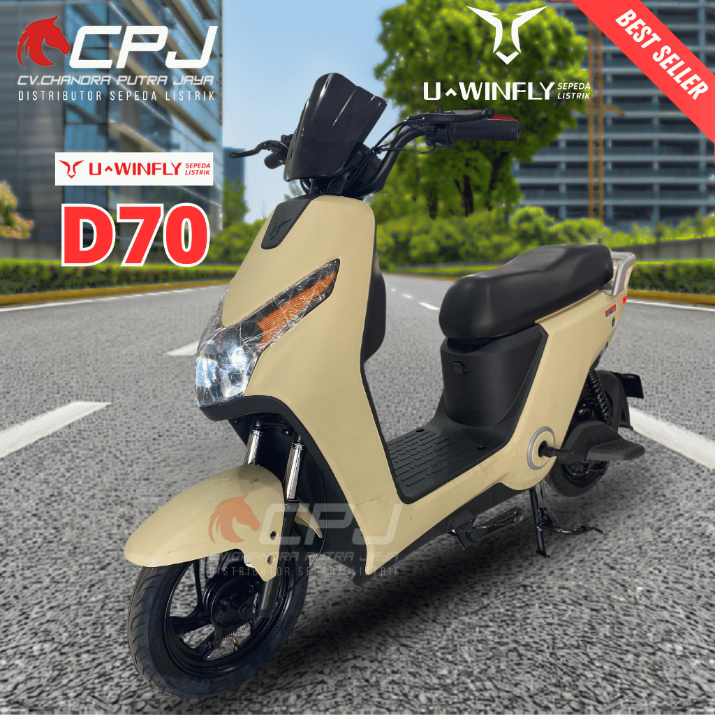 Jual Sepeda Listrik UWINFLY D70 Terbaru 450 Watt Garansi Resmi | Shopee ...