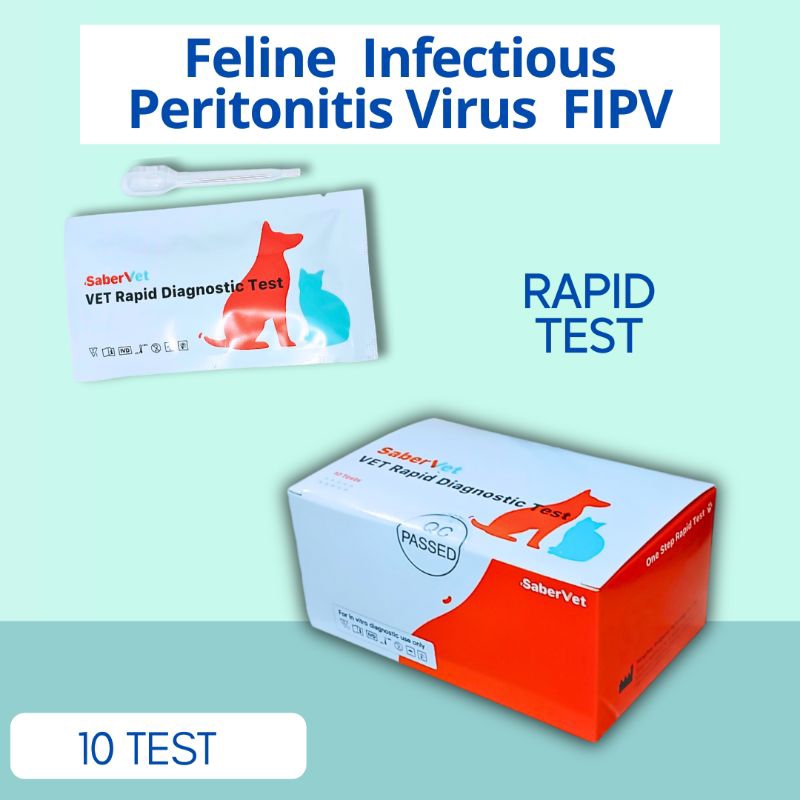 Jual Test Kit FIPV (Feline Infectious Peritonitis Virus) Saber Vet ...