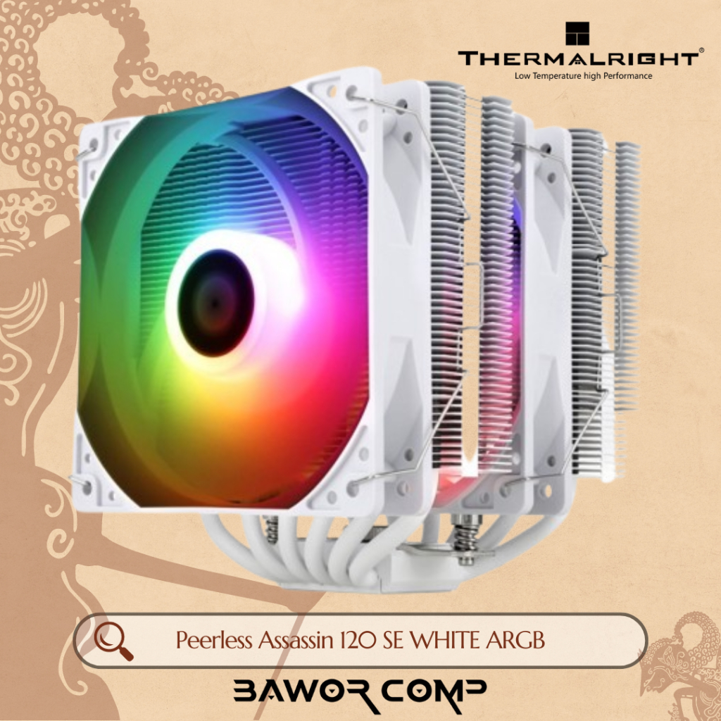 Jual THERMALRIGHT Peerless Assassin 120 SE White ARGB | CPU Cooler HSF ...